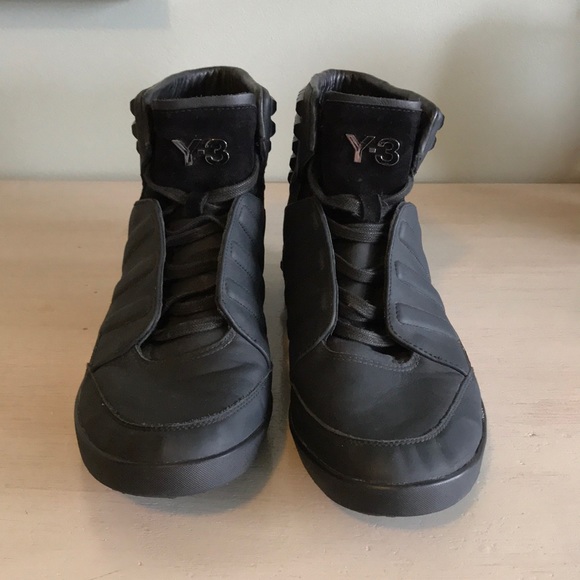 Y-3 | Shoes | Adidas Y3 Yohji Yamamoto Honja High Stud Black | Poshmark